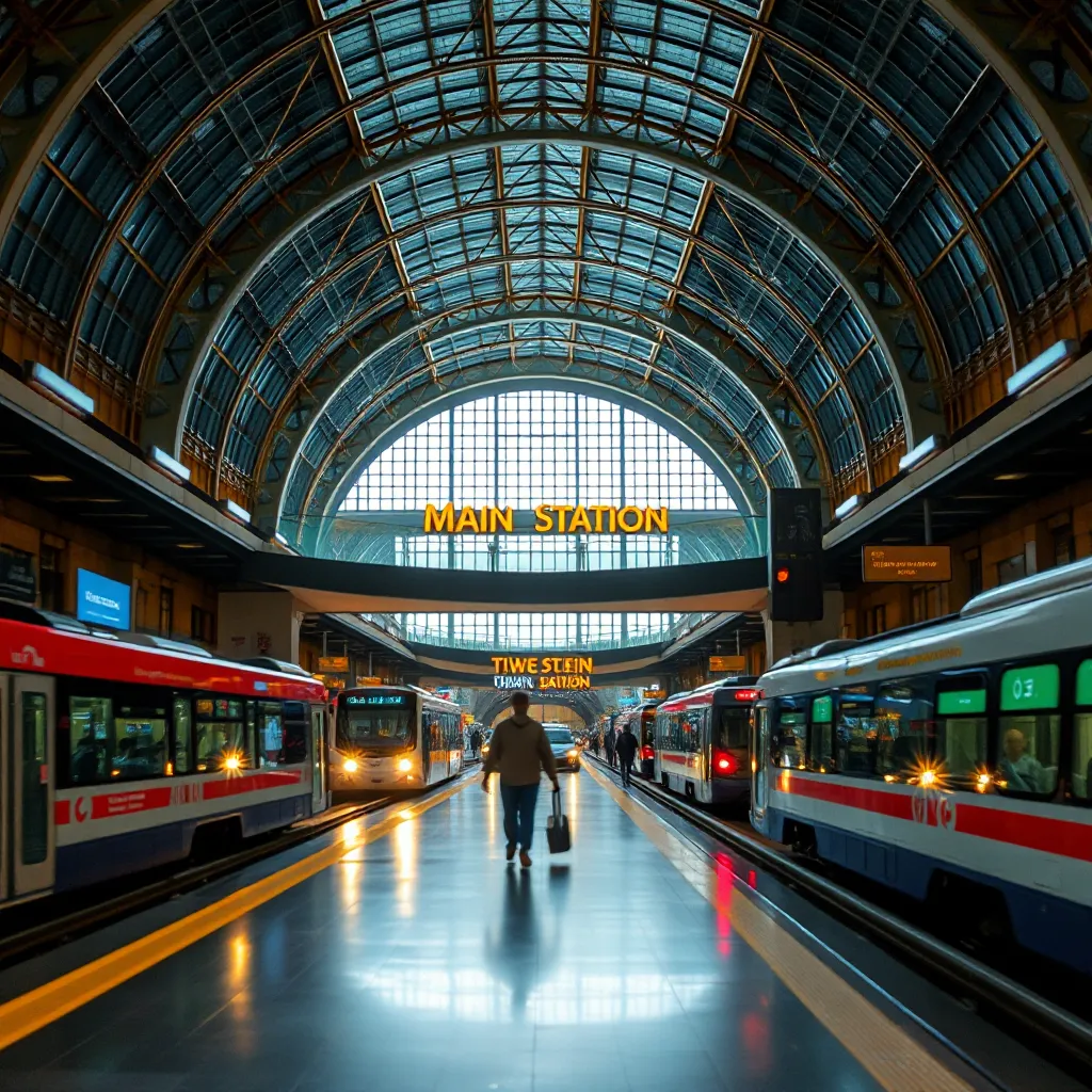 Discovering the Main Bus Station in Dubai